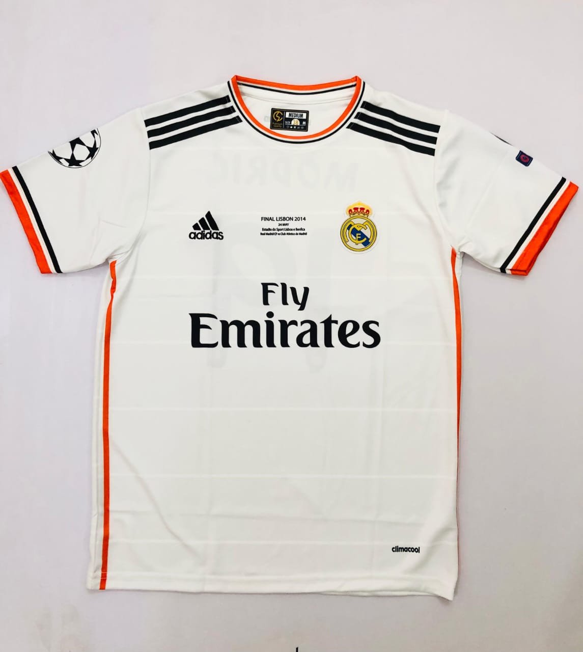 MODRIC REAL MADRID 13-14 HOME KIT – Visions Jersey