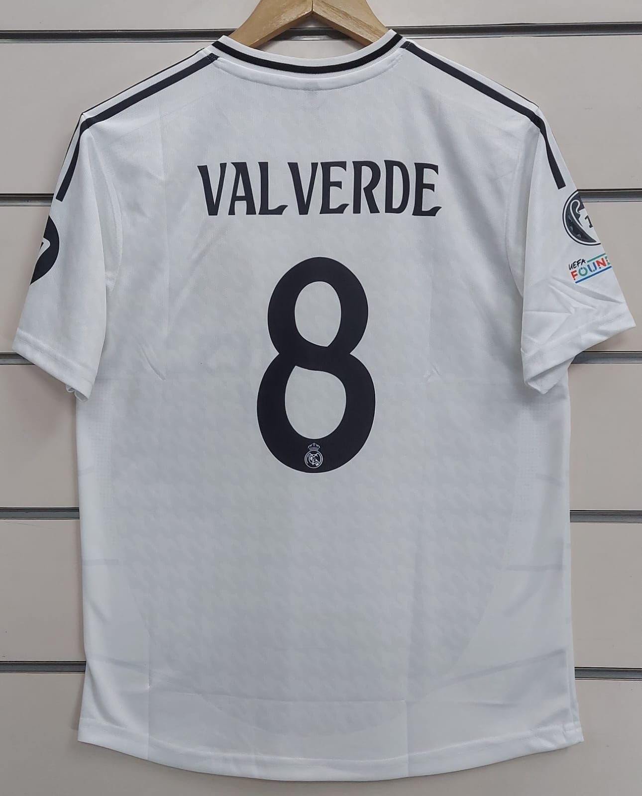 VALVERDE REAL MADRID HOME KIT 2024/2025 EMBROIDERY – Visions Jersey